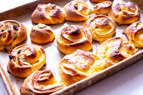 Saftige Puddingteilchen - lecker mit Thermomix und großem Ofenzauberer